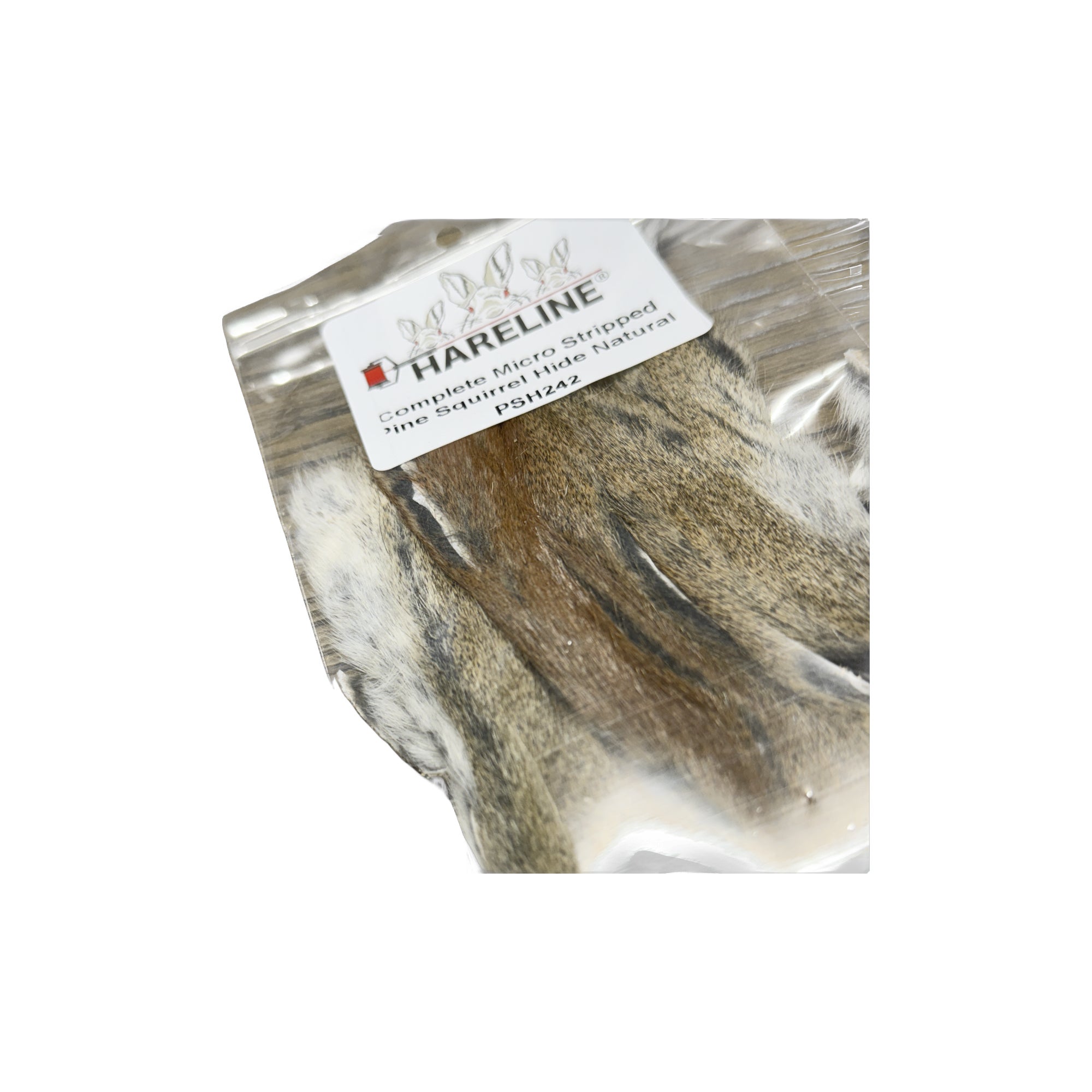 Hareline Complete Micro Stripped Pine Squirrel Hide | Fish Tales ...