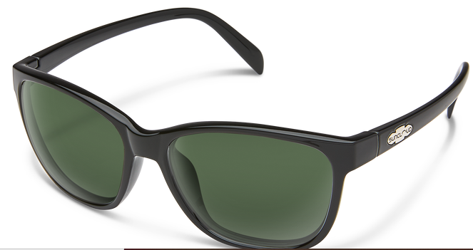 SUNCLOUD - Dawson Black Polarized Gray Green | Fish Tales Outfitters ...